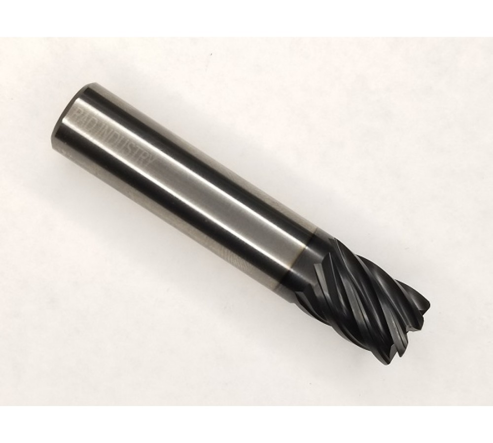 7 Flute High Performance End mill 1/2x1/2x5/8x2.5 .015R